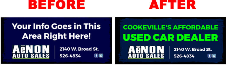 Before and After Tasty Ads