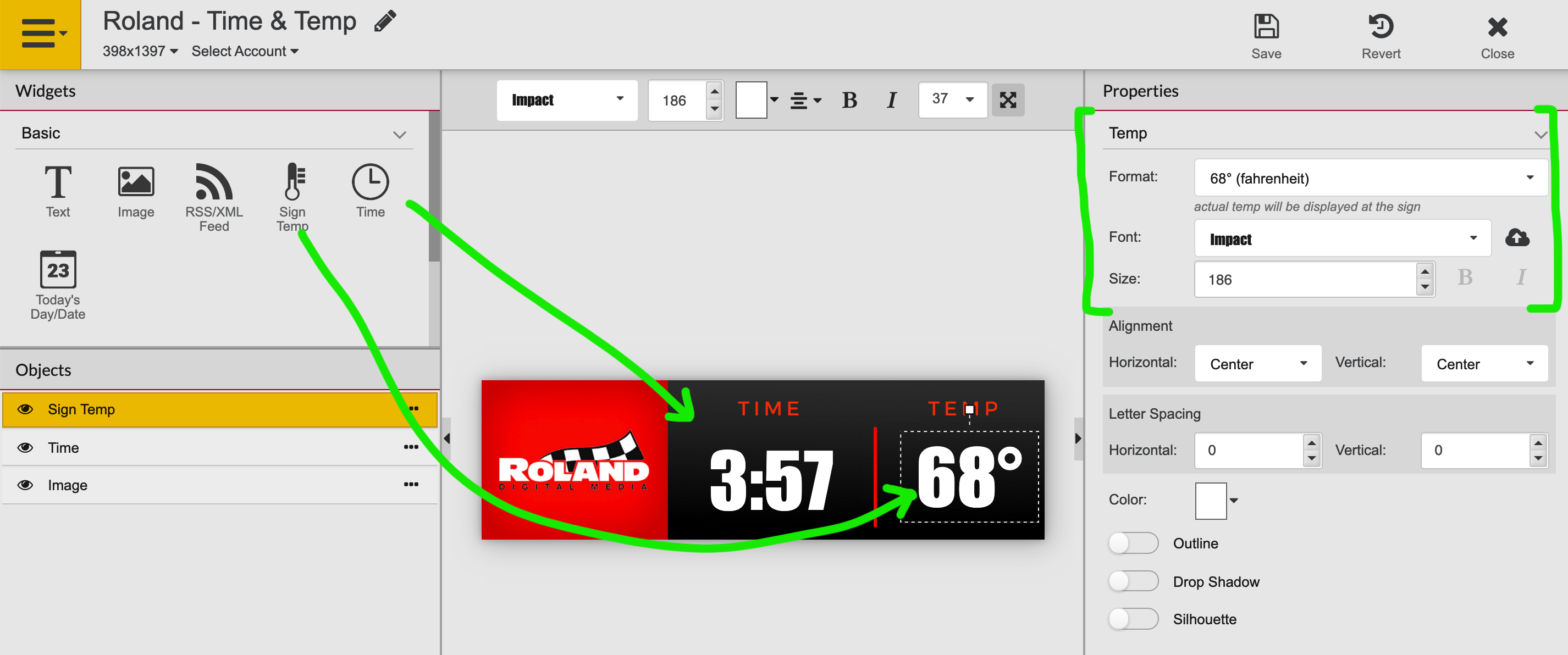 Creating & Selling Time & Temp Billboards