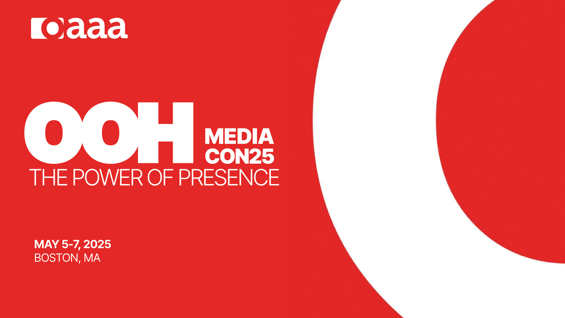 Registration is now open for OAAA’s 2025 OOH Media Conference