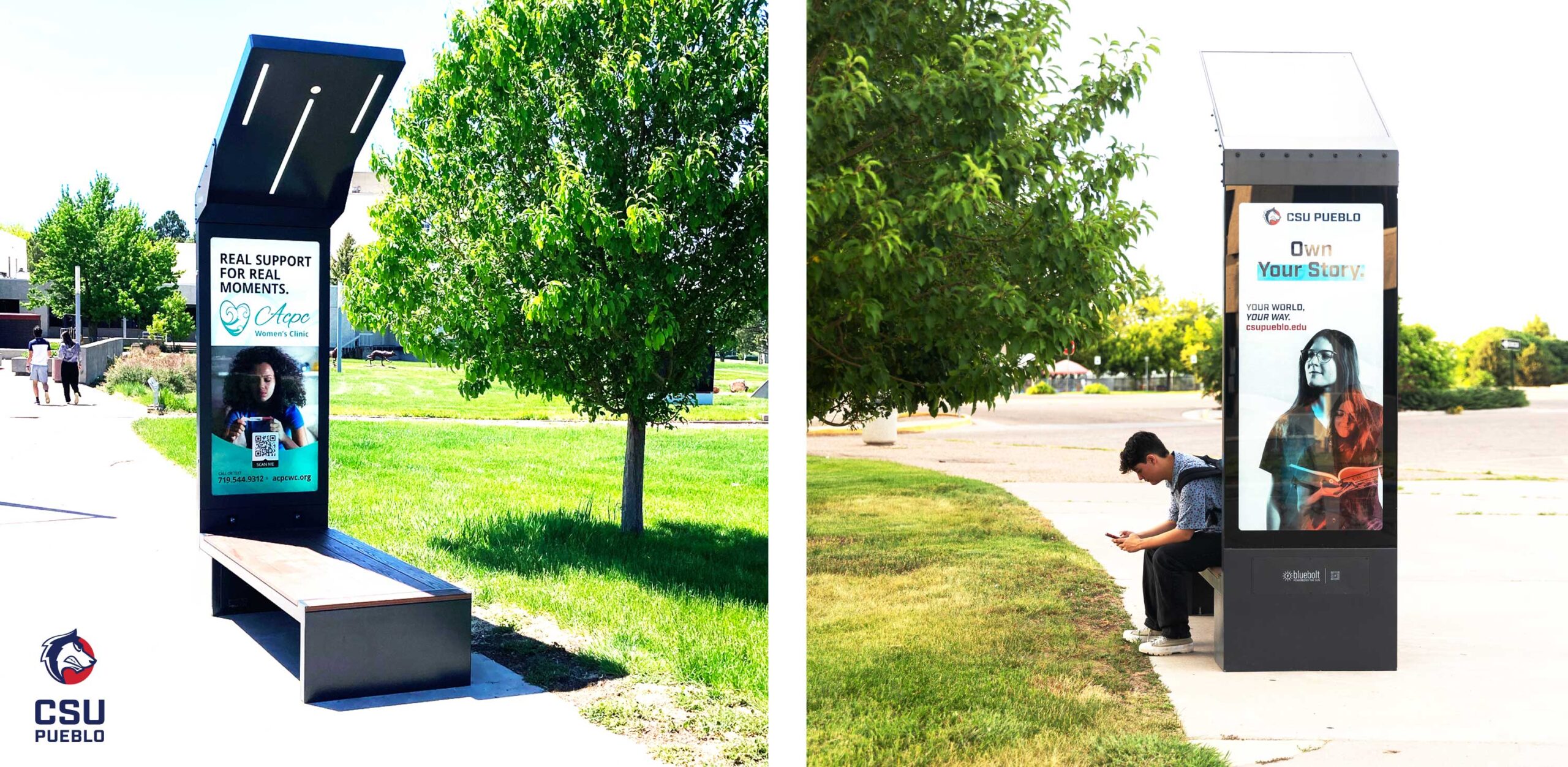 Bluebolt Outdoor Brings Solar Charging Benches to Colorado State ...